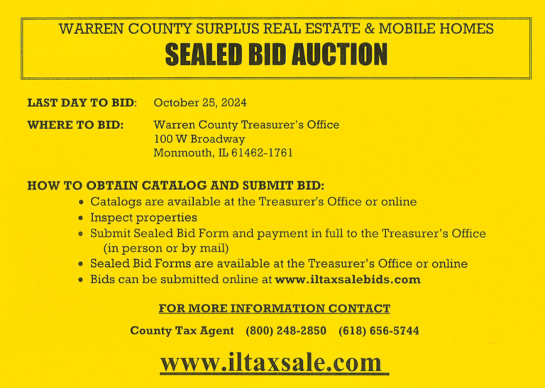 Treasurer - Warren County IL